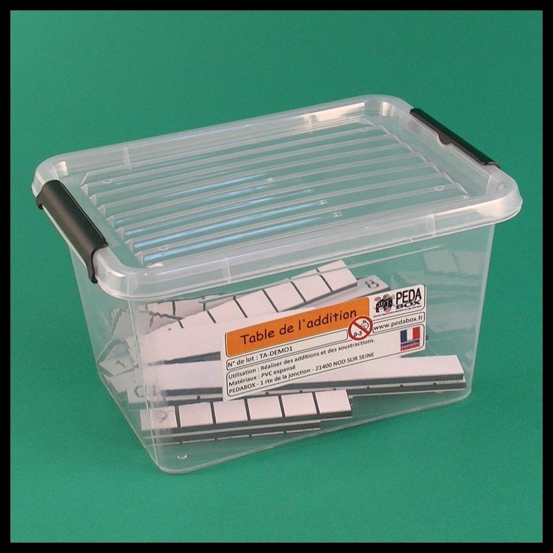 Table des additions - 23 € - Montessori - Fabrication Française